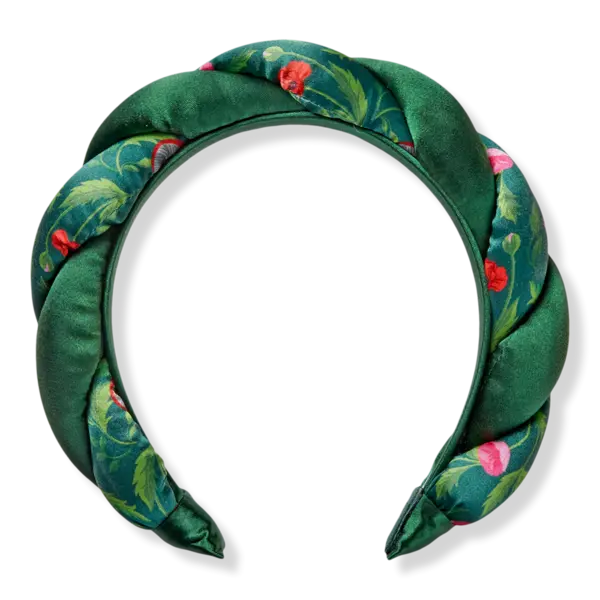 SCUNCI Twisted Satin Spa Headband - One-color