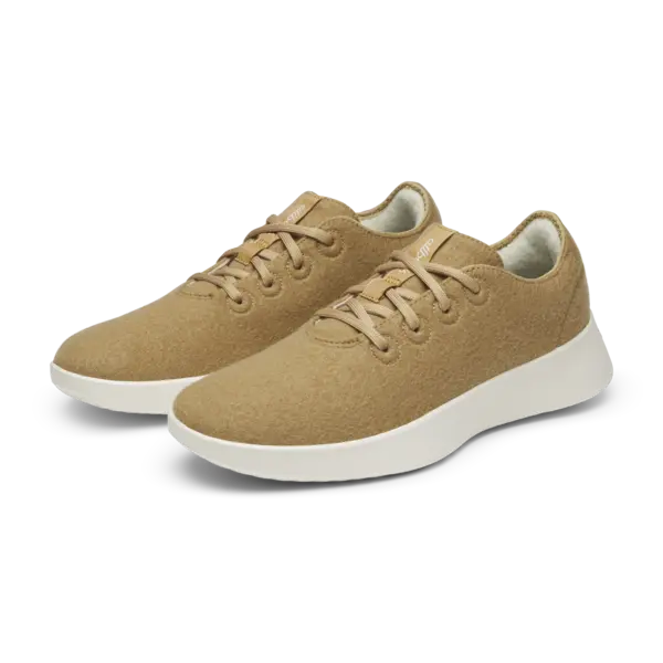 Allbirds Wool Runner Go Walking Shoes - Beige