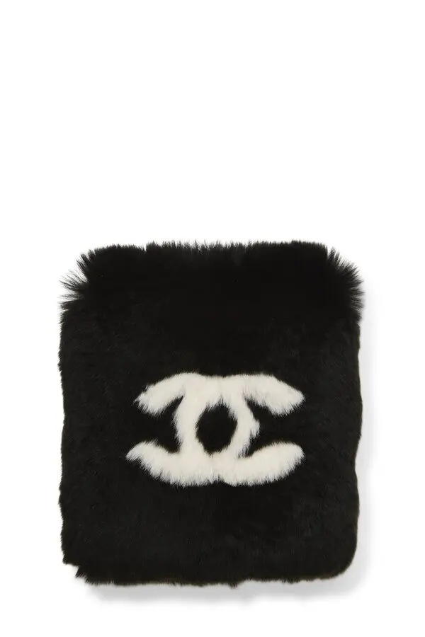 Chanel Lapin Arm Warmer - Black