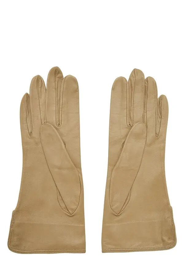 Chanel Lambskin 'cc' Gloves