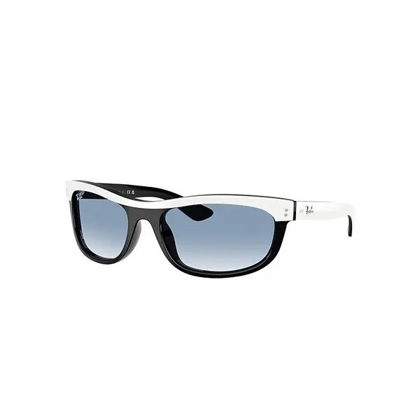 Ray-ban Balorama Street Neat Sunglasses - White On Black