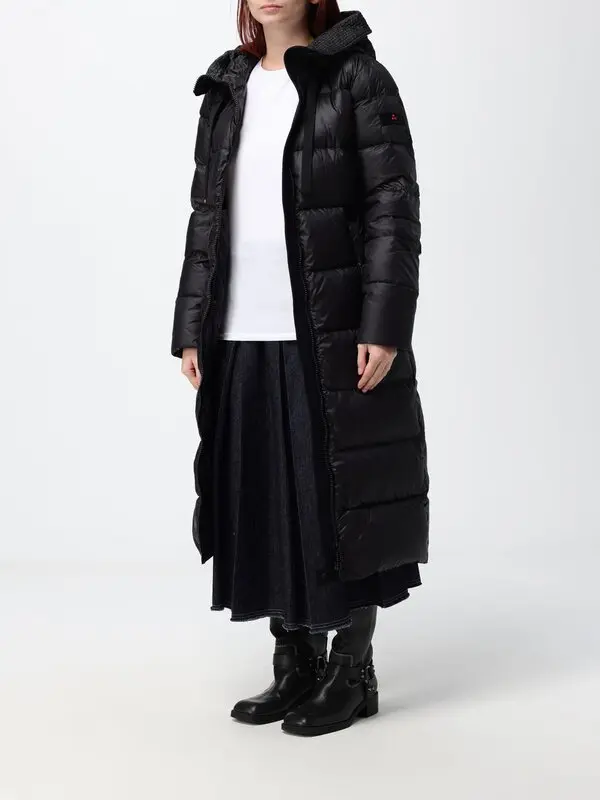 Peuterey Down Jacket With Hood - Black