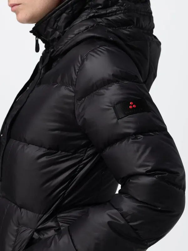 Peuterey Down Jacket With Hood - Black