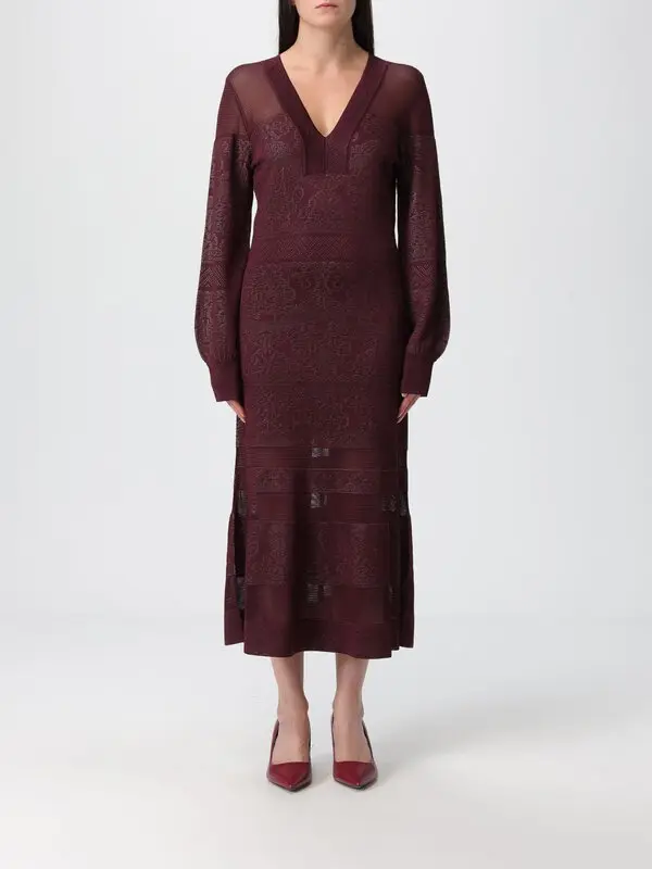 TWINSET Dress - Burgundy