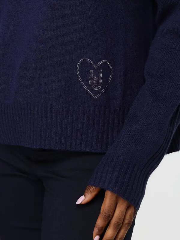 Liu Jo Ribbed Knit Sweater - Blue