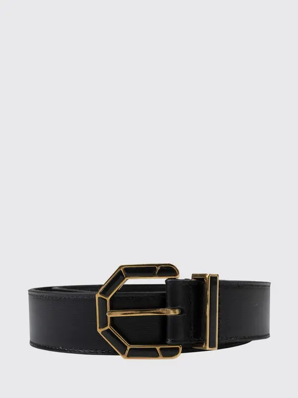 Etro Leather Belt - Black