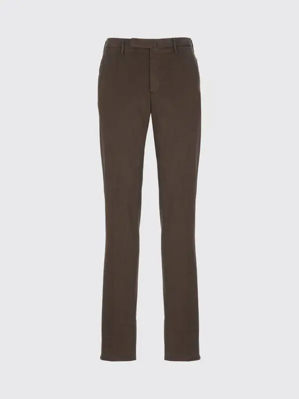 Incotex Straight Leg Trousers - Brown
