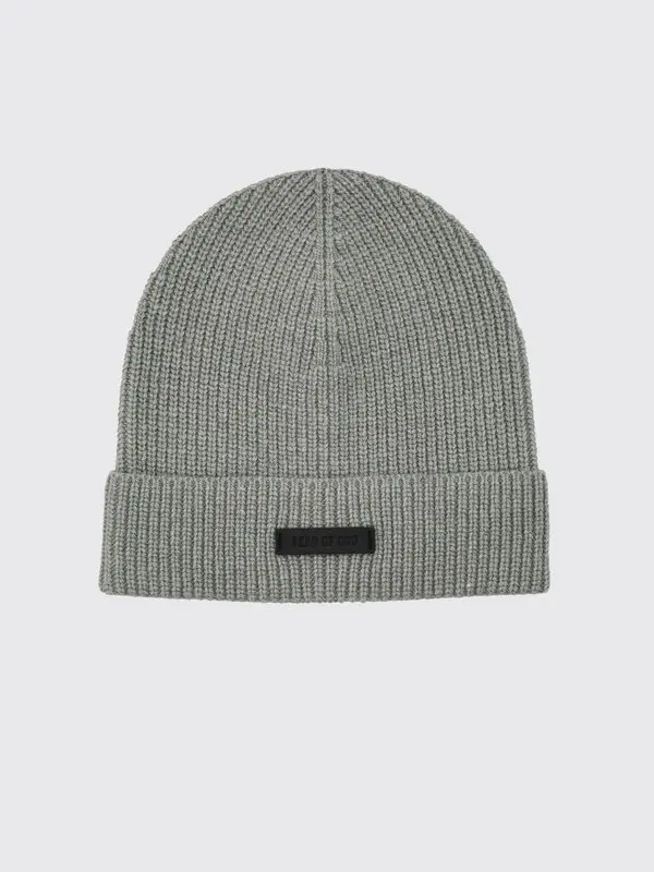 Fear Of God Ribbed Beanie - Grey