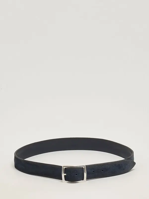 Orciani Leather Belt - Blue