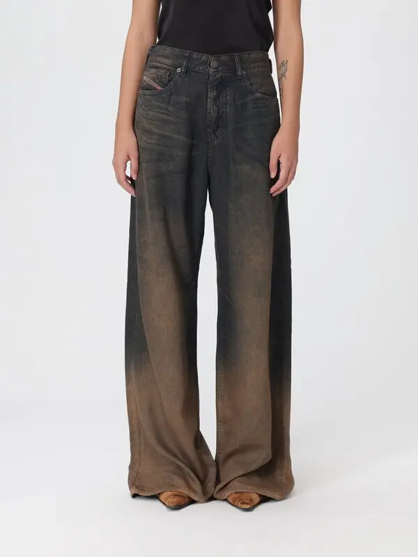 DIESEL Wide-leg Jeans