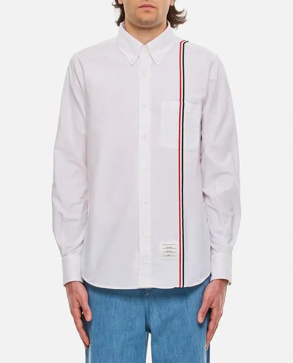 Thom Browne Button-down Shirt With Stripes