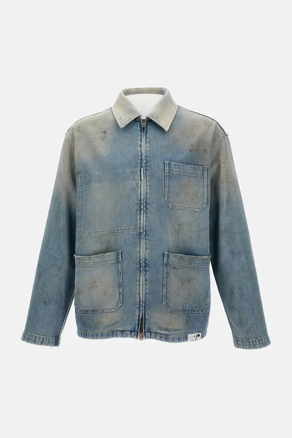 GOLDEN GOOSE Worn-effect Denim Jacket