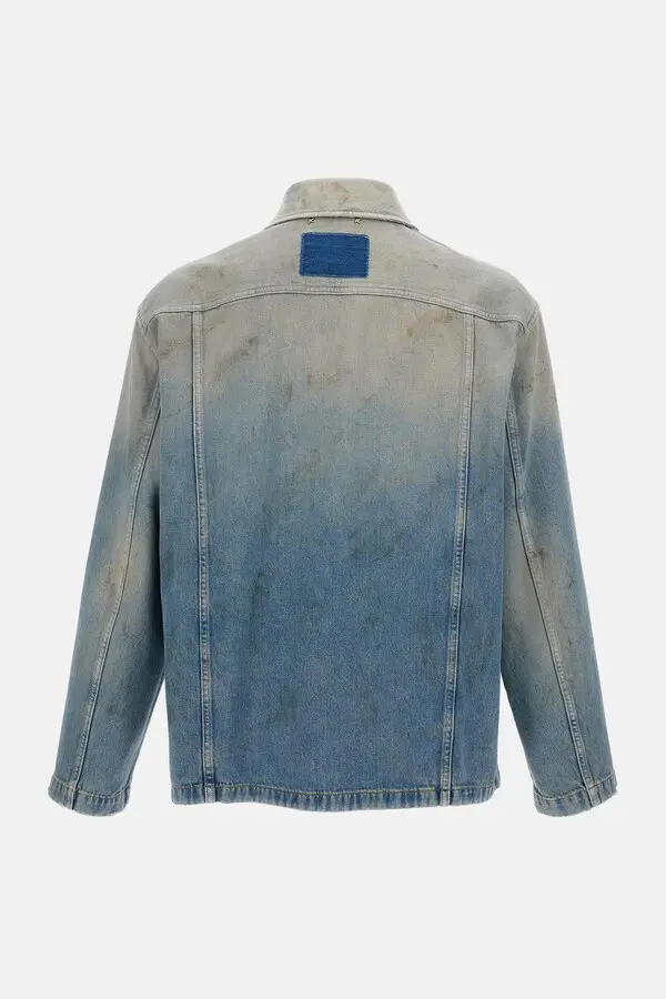 GOLDEN GOOSE Worn-effect Denim Jacket