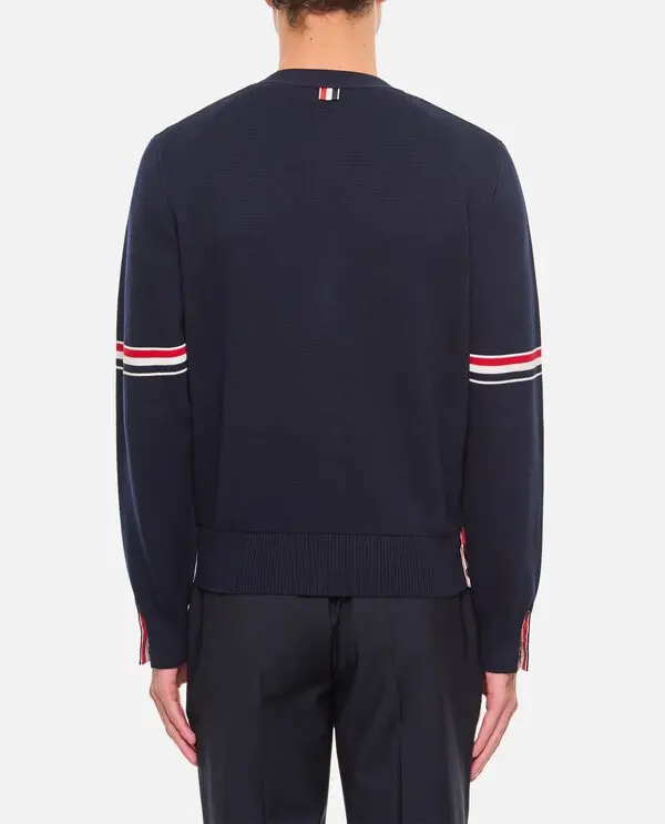 Thom Browne Cardigan With Button Closure - Blu