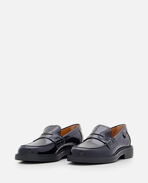 TOD'S Leather Loafers - Nero