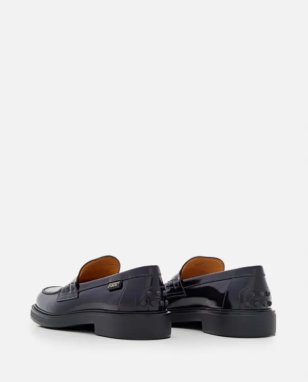 TOD'S Leather Loafers - Nero