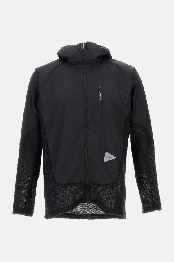 AND WANDER Alpha Direct Blazer - Nero