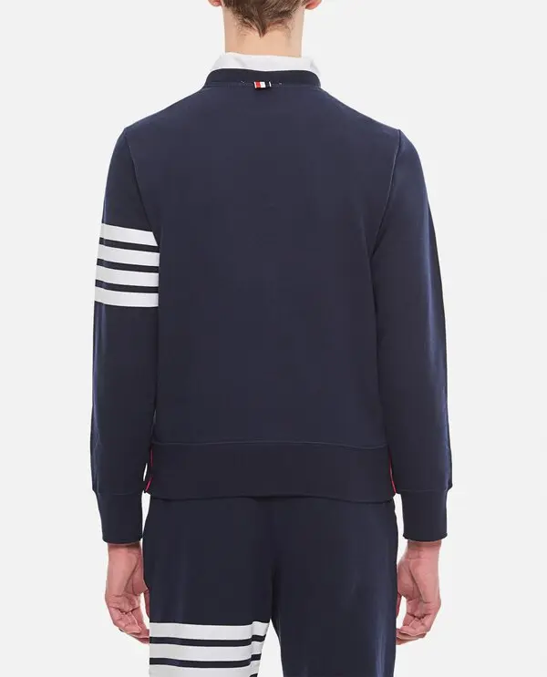 Thom Browne Classic Loopback Sweatshirt - Blue