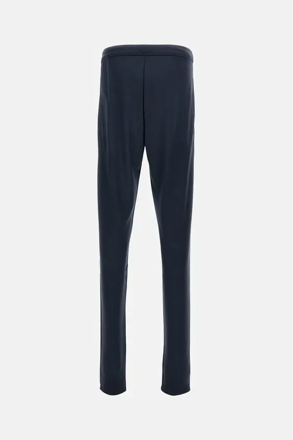 RIER Pantaloni Jogging In Lana - Nero