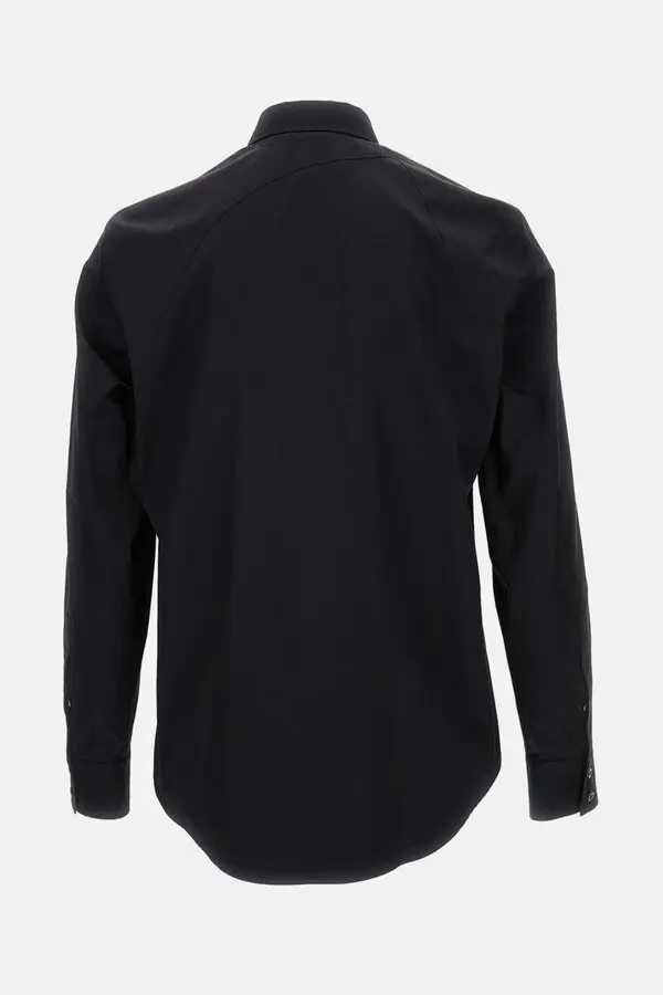 Alexander McQueen Shirt With Silver Buckle - Black