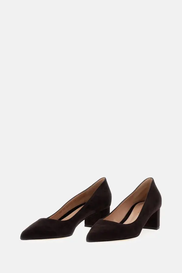 GIANVITO ROSSI Piper Suede Pumps
