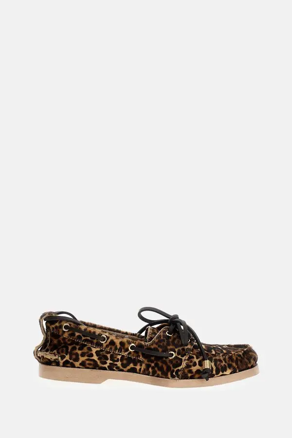 GOLDEN GOOSE Boat Moccasin - Brown