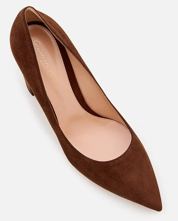 GIANVITO ROSSI Piper 85 Suede Pumps