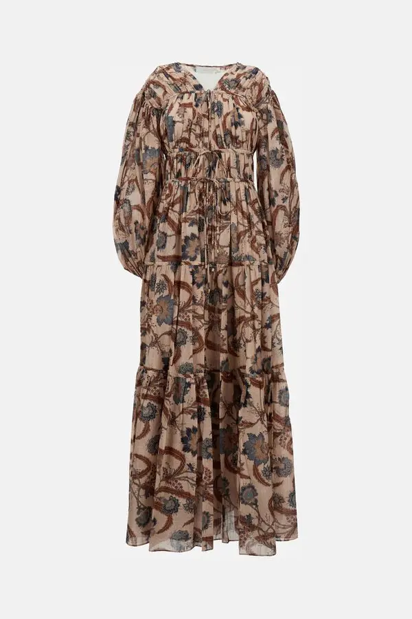 Zimmermann Printed Maxi Dress - Multicolor