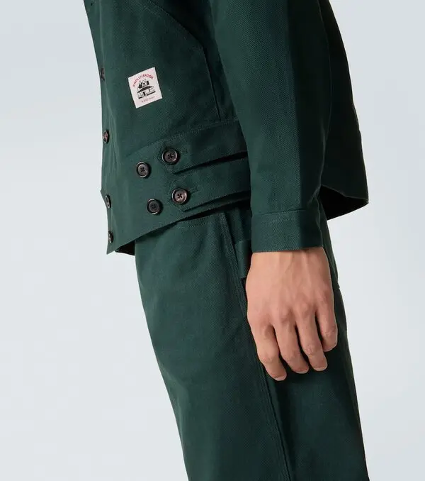 BODE Knolly Brook Cotton Twill Jacket - Green