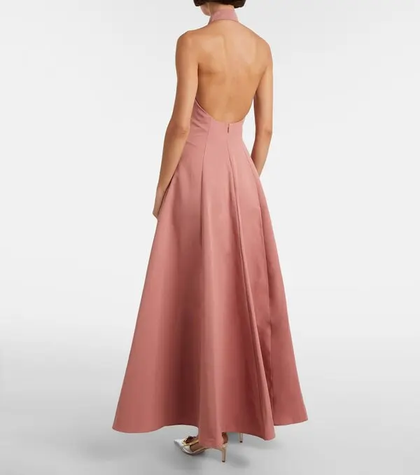 Staud Stella Halterneck Gown
