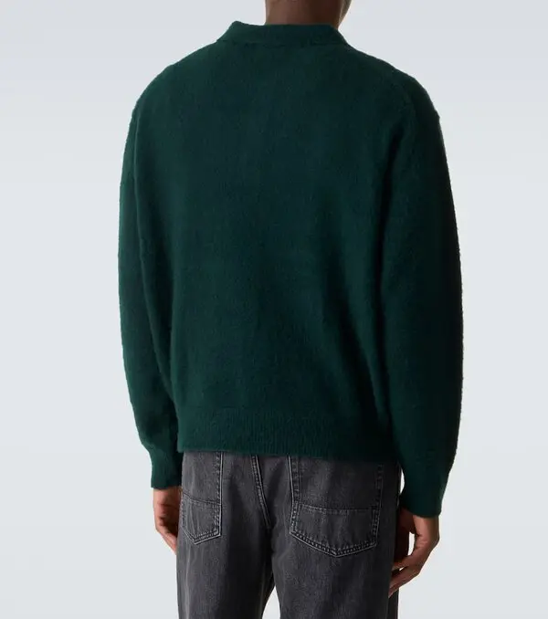 A.PRESSE Cashmere Polo Sweater