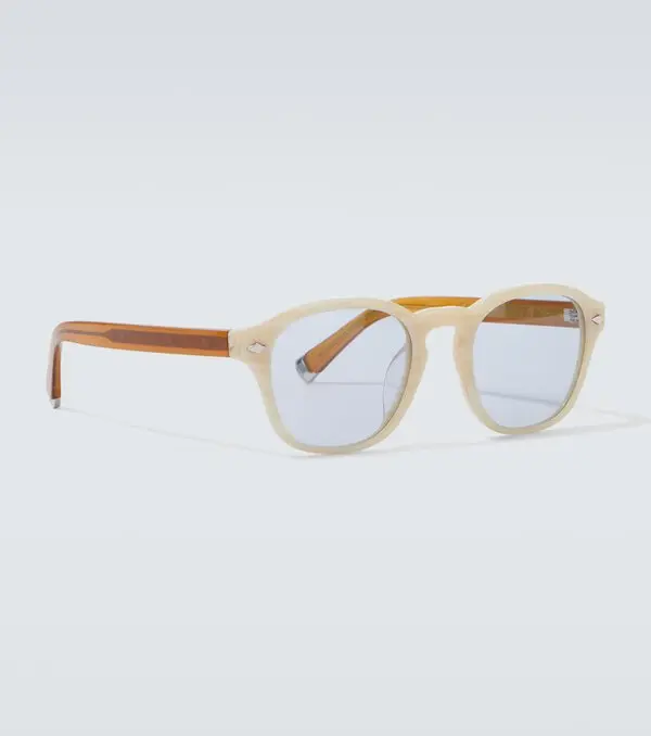 Brunello Cucinelli Round Frame Sunglasses - Neutrals