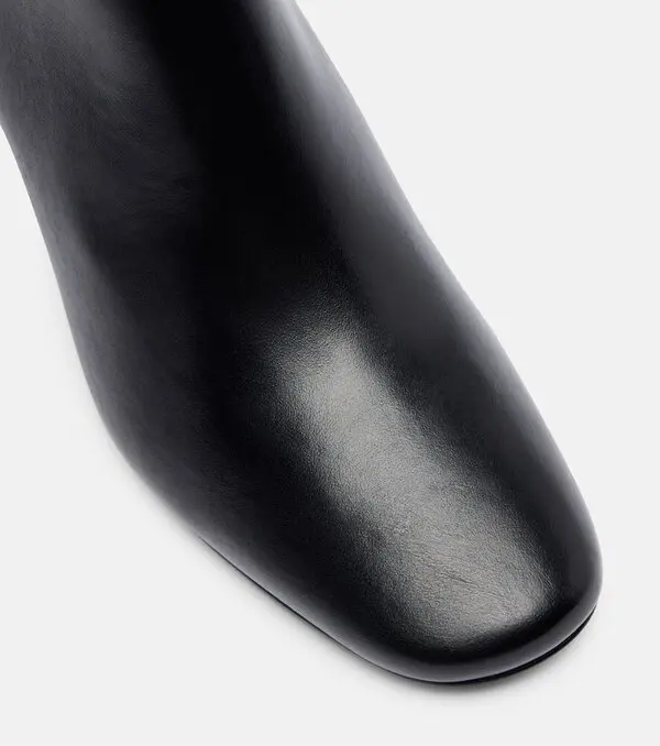 SOULIERS MARTINEZ Karol 80 Leather Ankle Boots