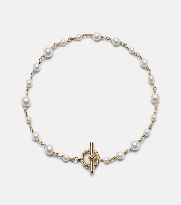 David Yurman Pearl Classics 18kt Bracelet - Gold