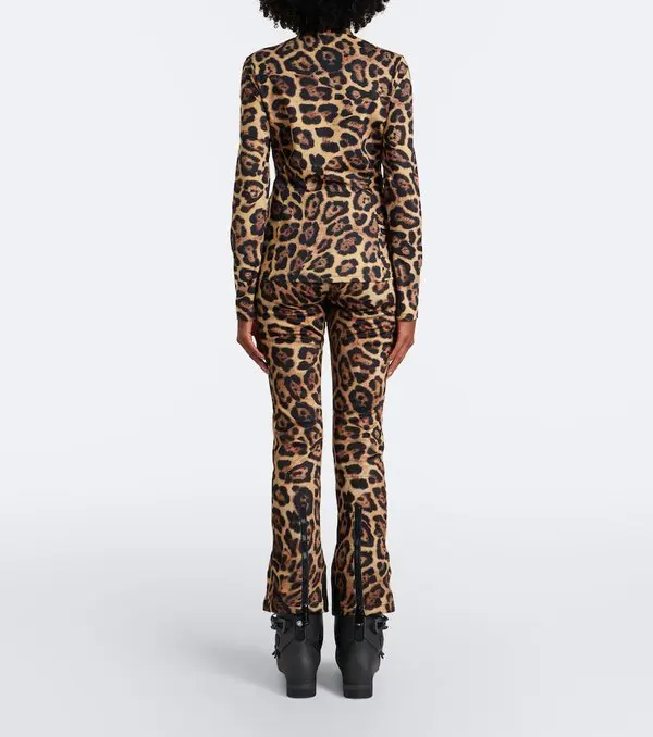 Goldbergh Leona Leopard-print Ski Top - Multicoloured