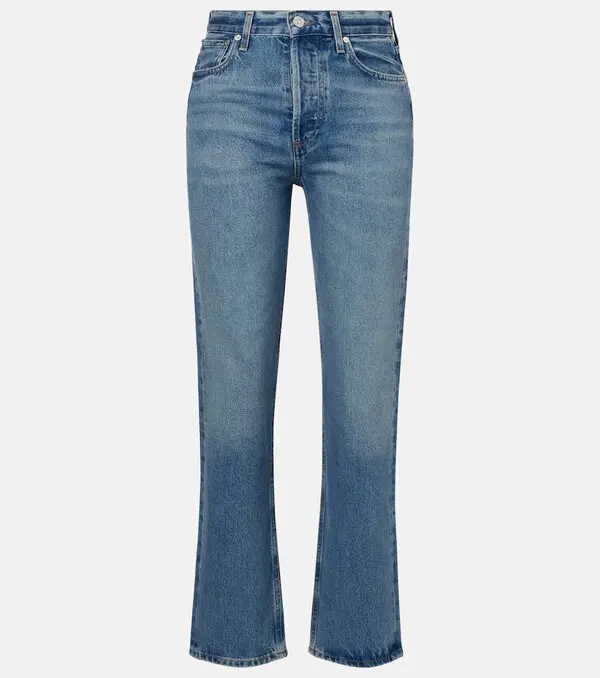 Citizens Of Humanity Blaine High-rise Straight Jeans - Blue