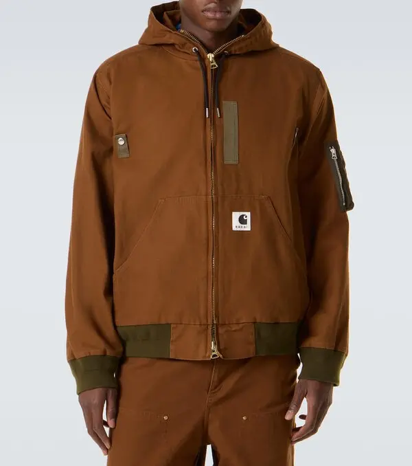 Sacai X Carhatt Cotton Canvas Jacket