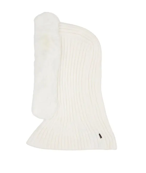 Goldbergh Naomi Ribbed-knit Ski Mask - White