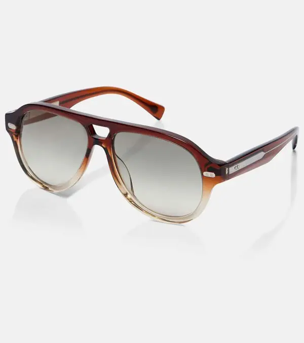 Brunello Cucinelli Aviator Sunglasses