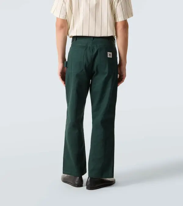 BODE Knolly Brook Cotton Twill Straight Pants