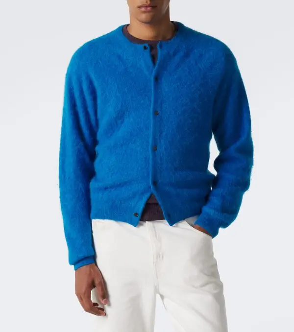 Auralee Alpaca Cardigan