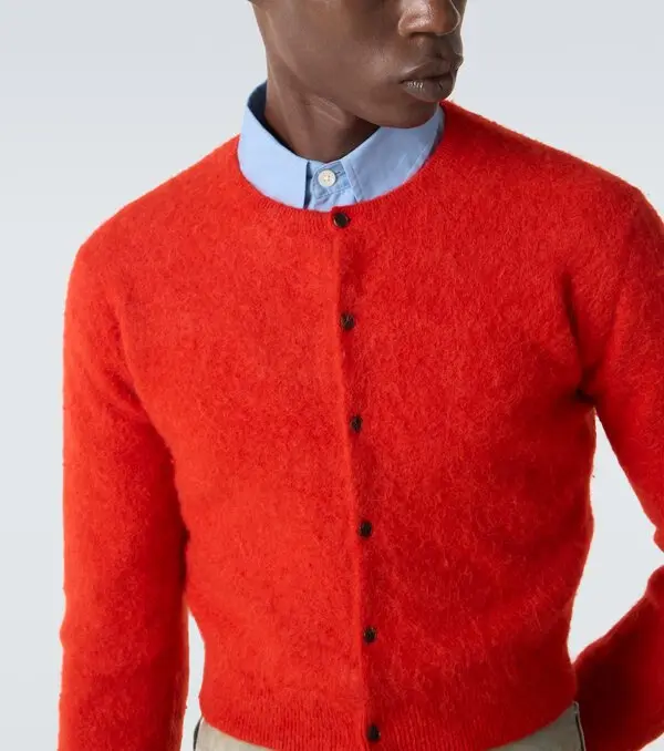 Auralee Alpaca Cardigan