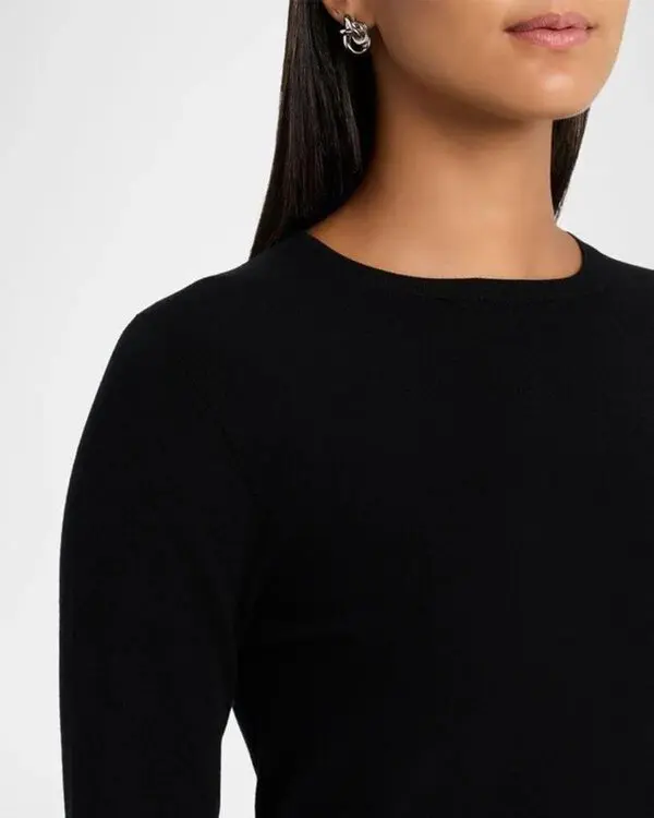 THE ROW Lissana Long-sleeve Knit Top
