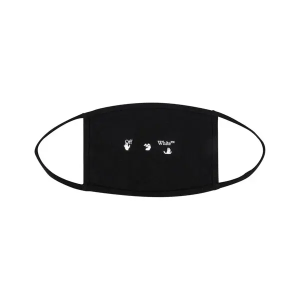 Off-White Logo Mask - Black