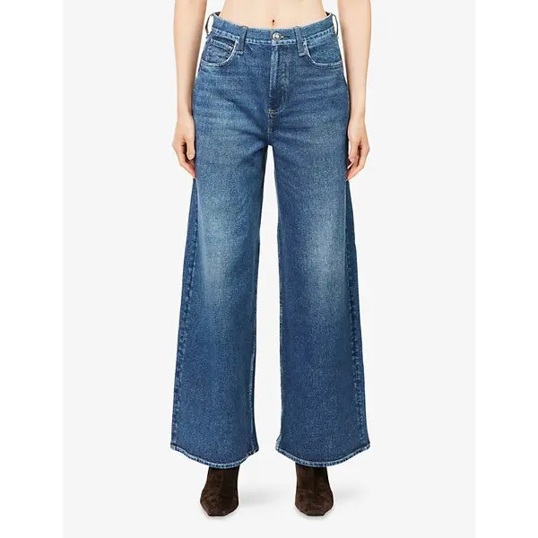 Rag & Bone Miramar Terry Sofie Wide-leg Cotton Trousers
