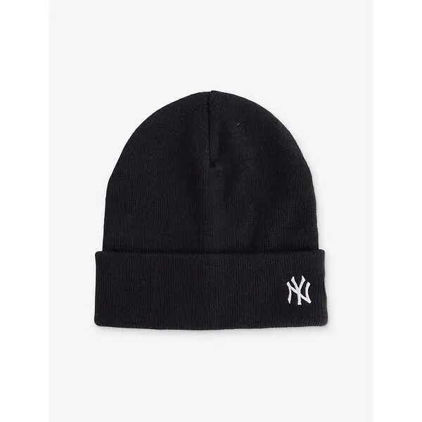 New Era New York Yankees Mini Logo Knit Beanie - Navy