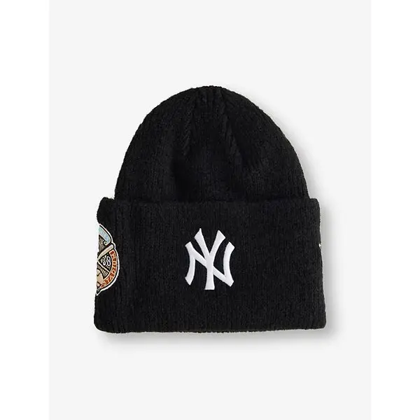 New Era New York Yankees Mlb World Series Cuff Knit Beanie - Black