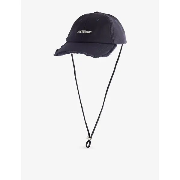 Jacquemus La Casquette Artichaut Cotton Cap - Dark Navy