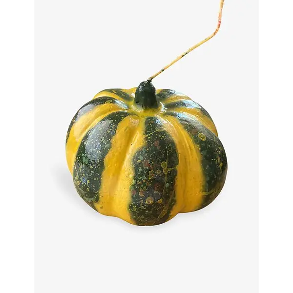 INTRONA Green Pumpkin Candle 15cm