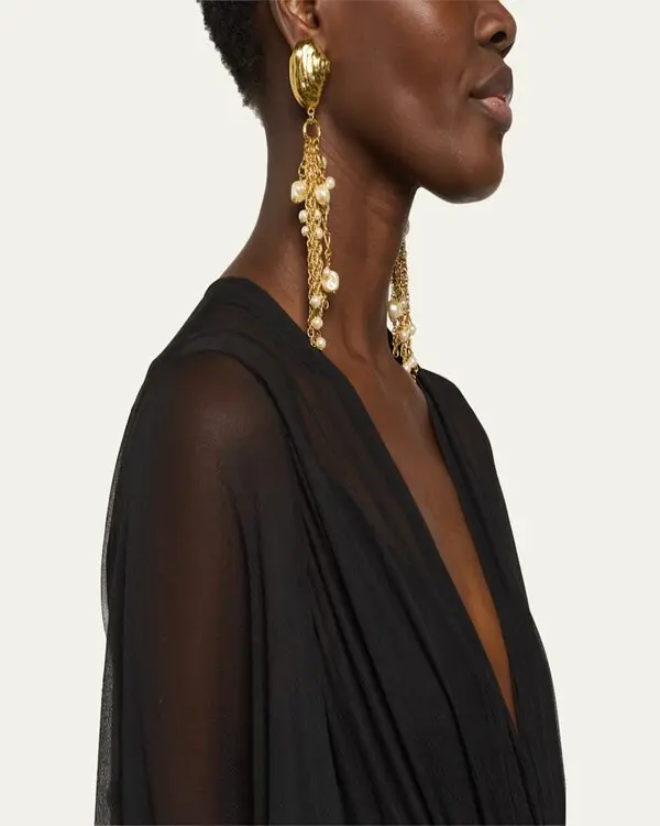 Chloé The Shells Dangle Earrings